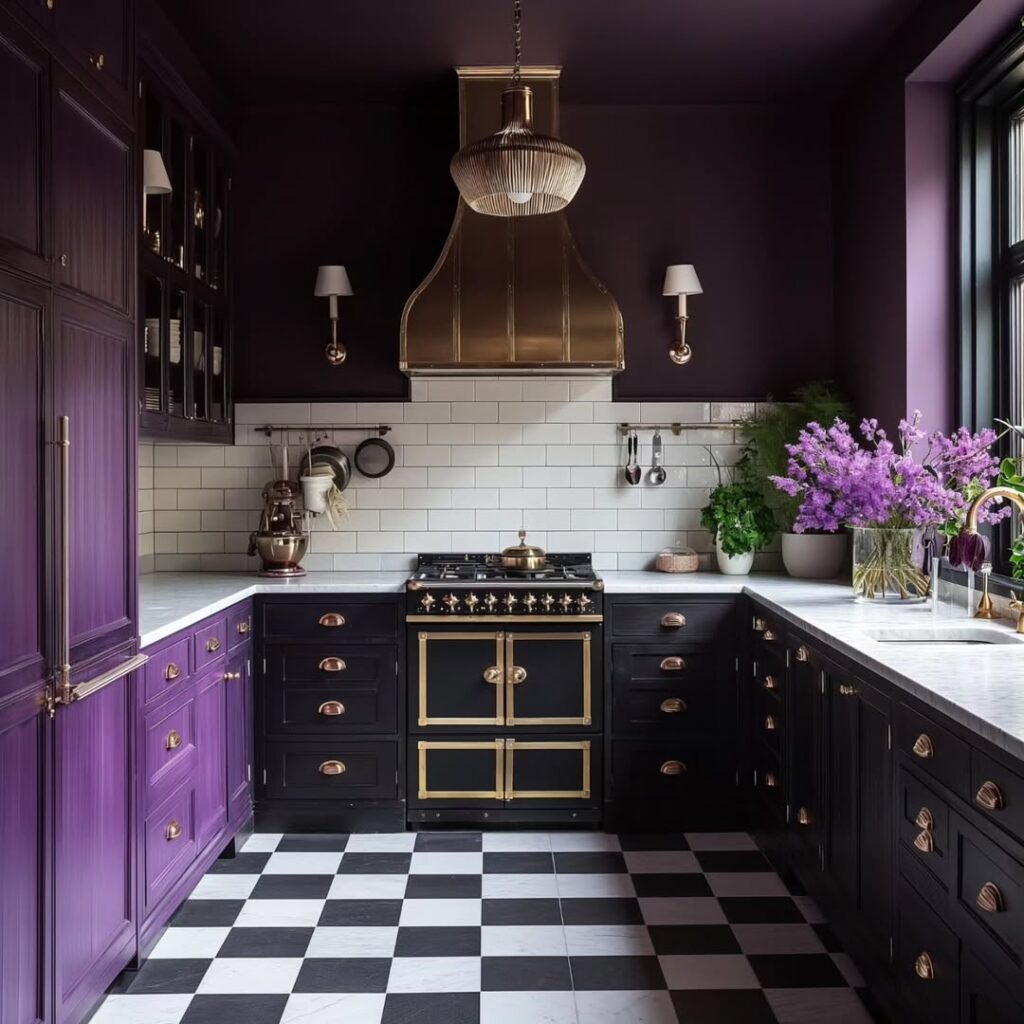20 Super Lovely And Beautiful Purple Kitchen Ideas You Should Try
