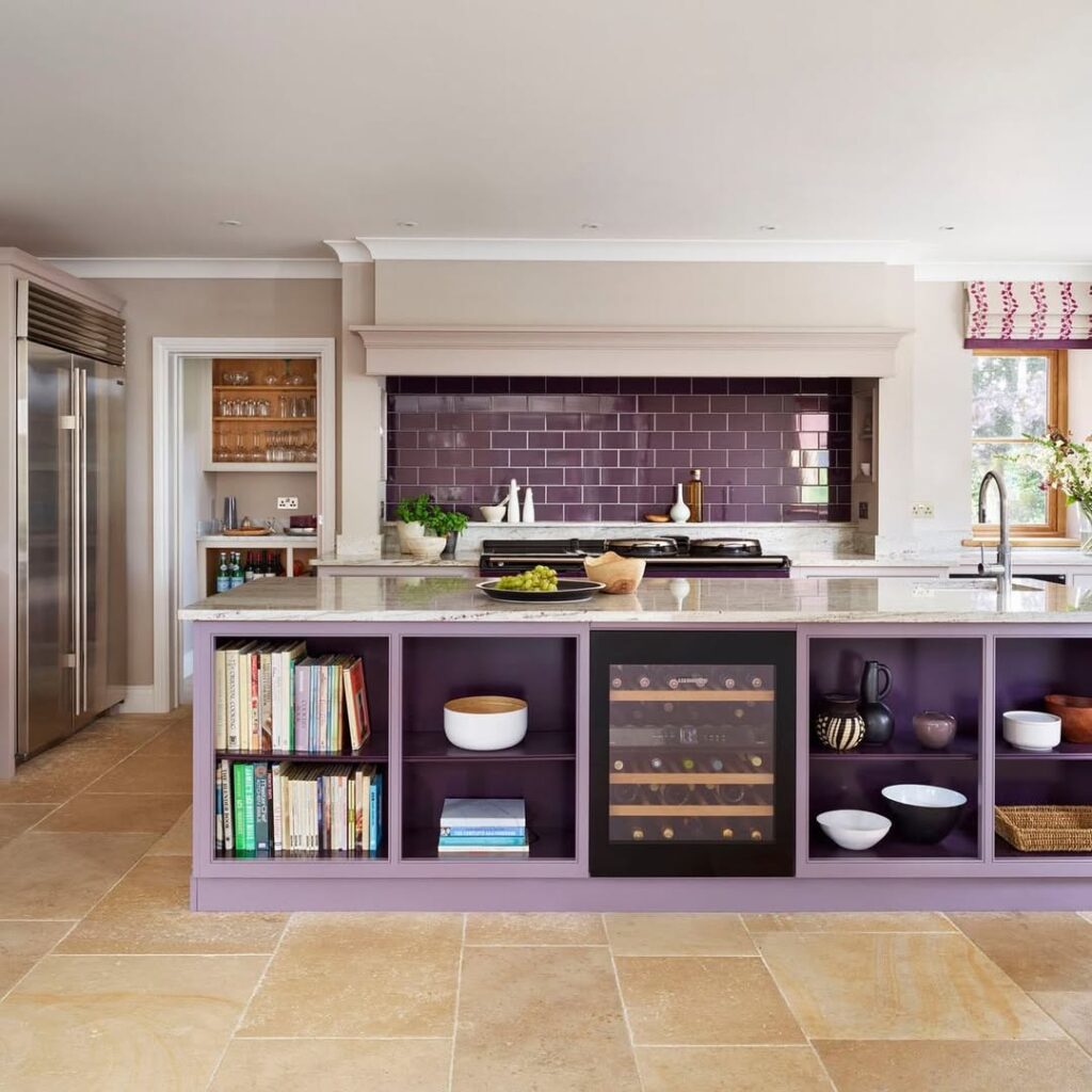 20 Super Lovely And Beautiful Purple Kitchen Ideas You Should Try