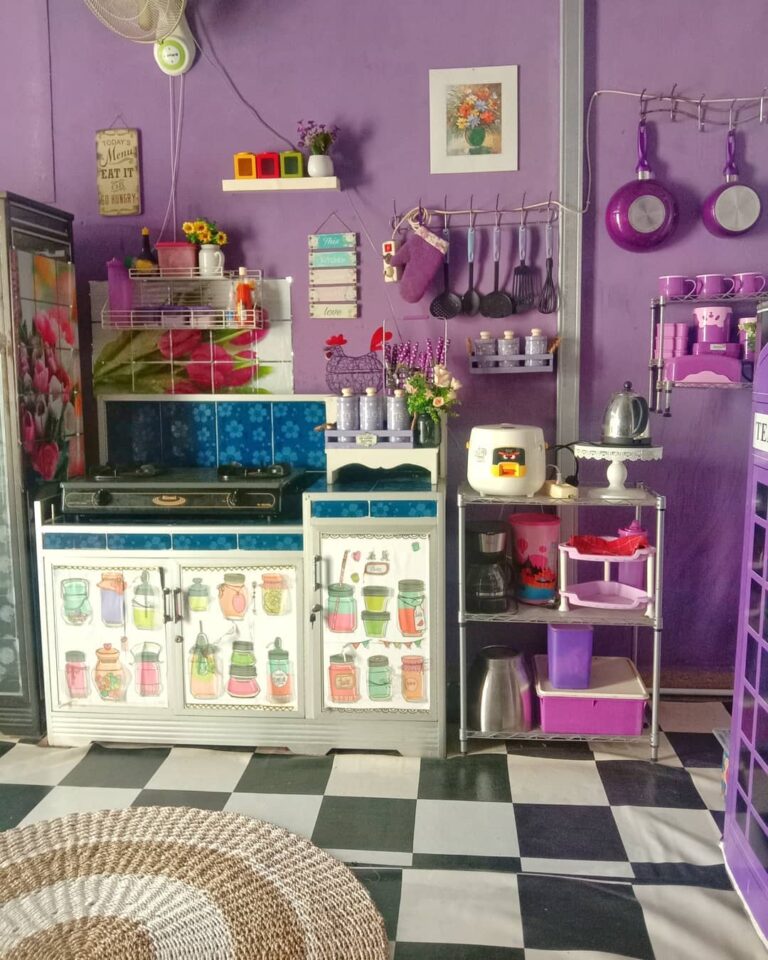 20 Super Lovely And Beautiful Purple Kitchen Ideas You Should Try