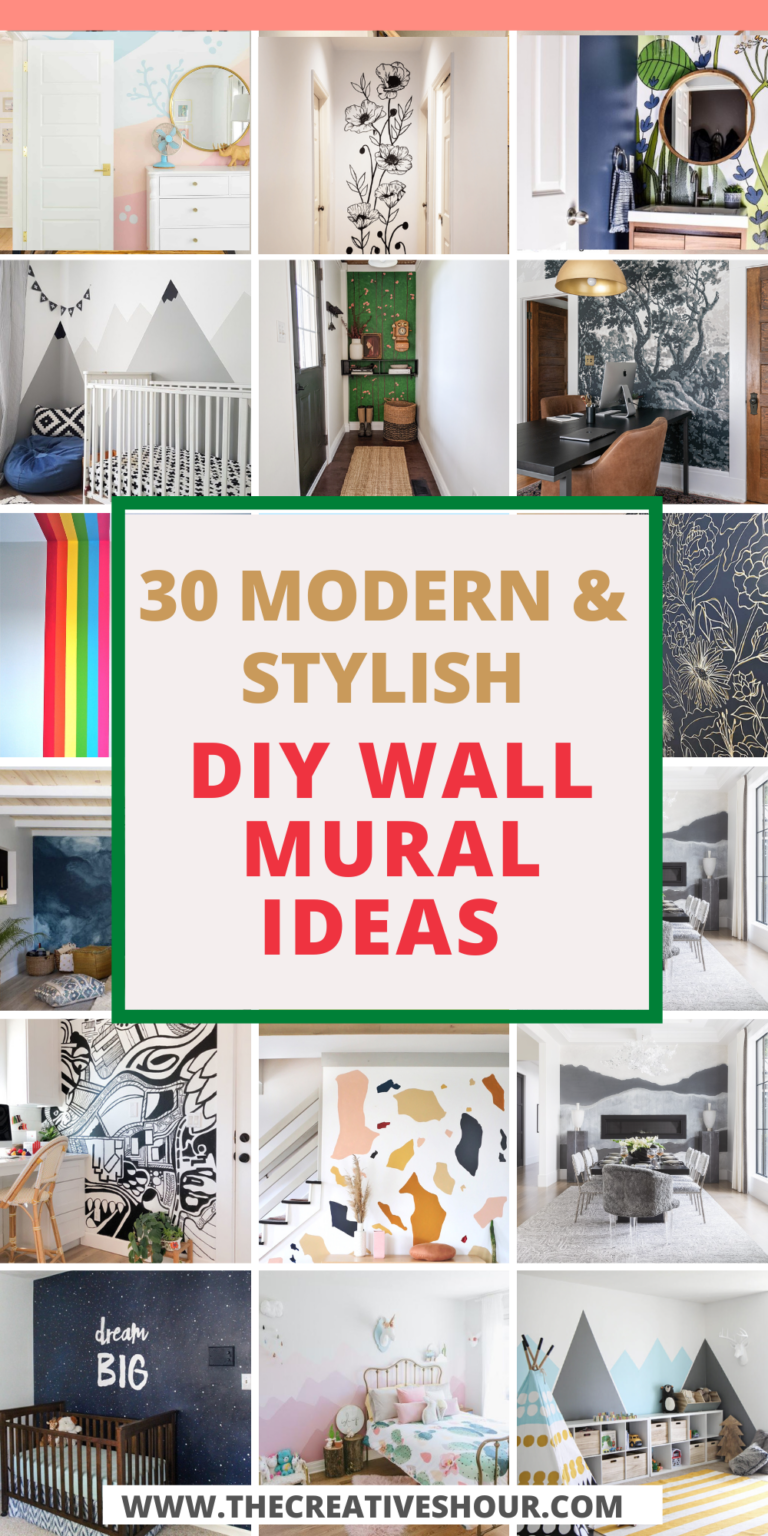 30 Amazing DIY Wall Mural Ideas To Brighten Any Room