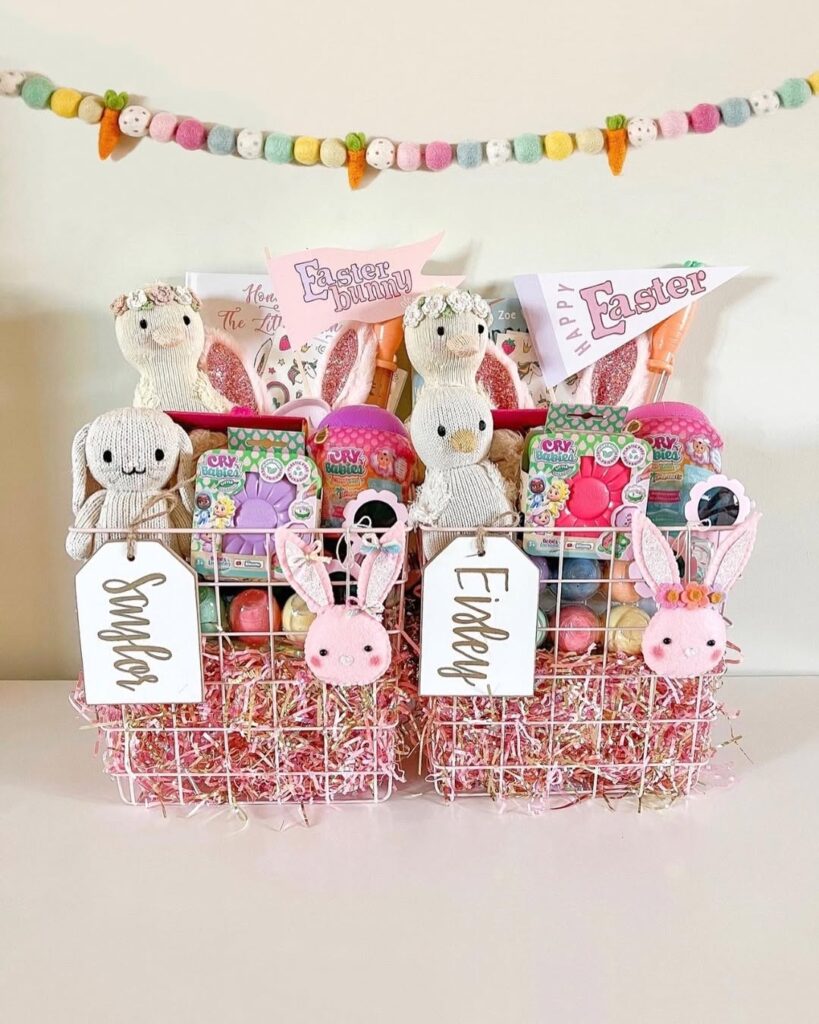 20 Modern And Whimsical Easter Basket Ideas You Will Love