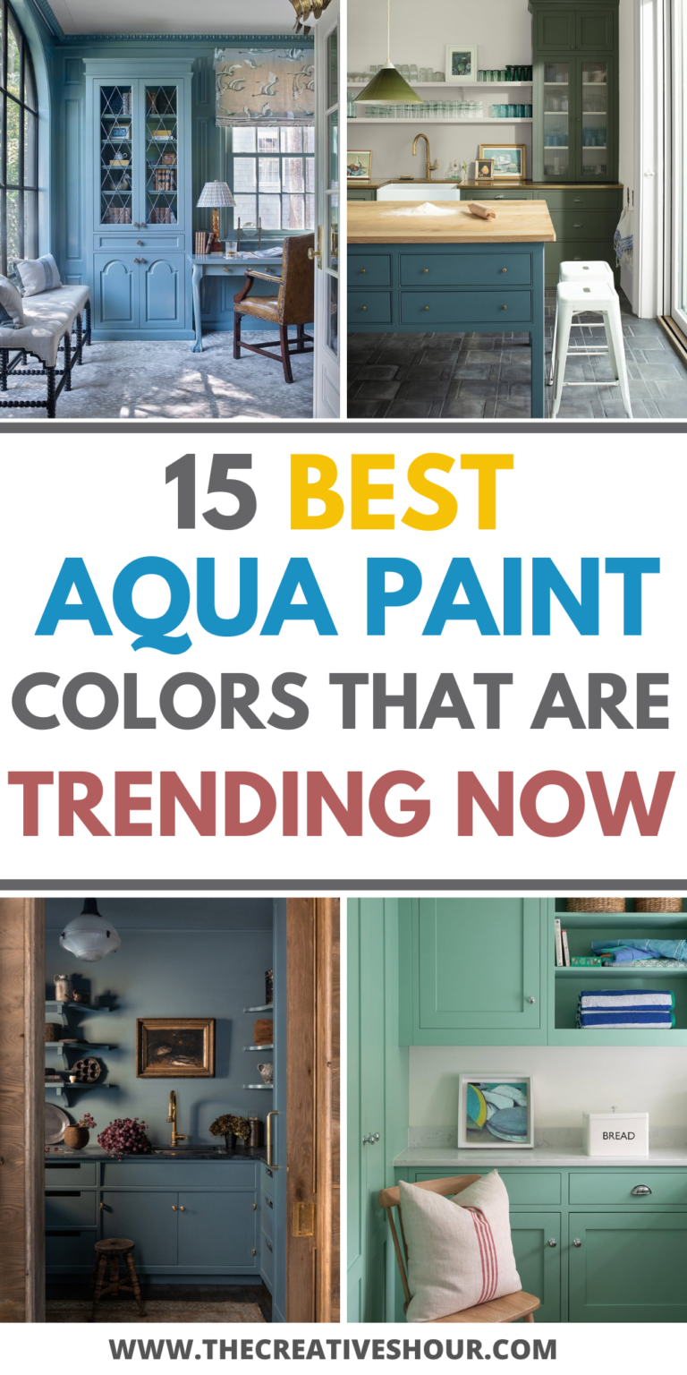 15 Best Aqua Paint Colors That Are Sure to Make a Splash