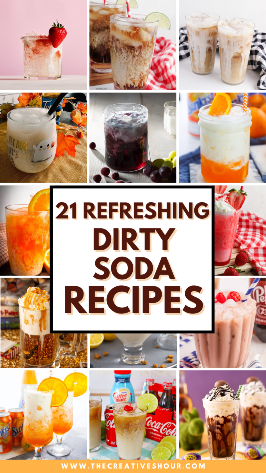 20+ Creative Dirty Soda Recipe Ideas to Shake Up Your Drink Game